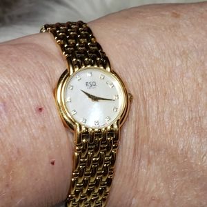 Esq | Accessories | Diamond Swiss Quartz Movement Watch | Poshmark
